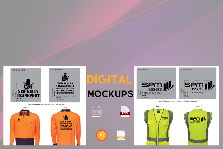 What are digital mockups?