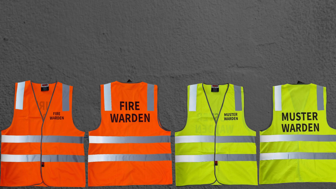 Custom Warden Vests | Emergency vests