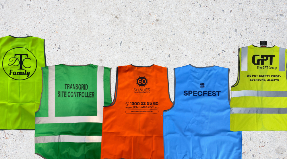 Customer Showcase | Printed vests of various customers