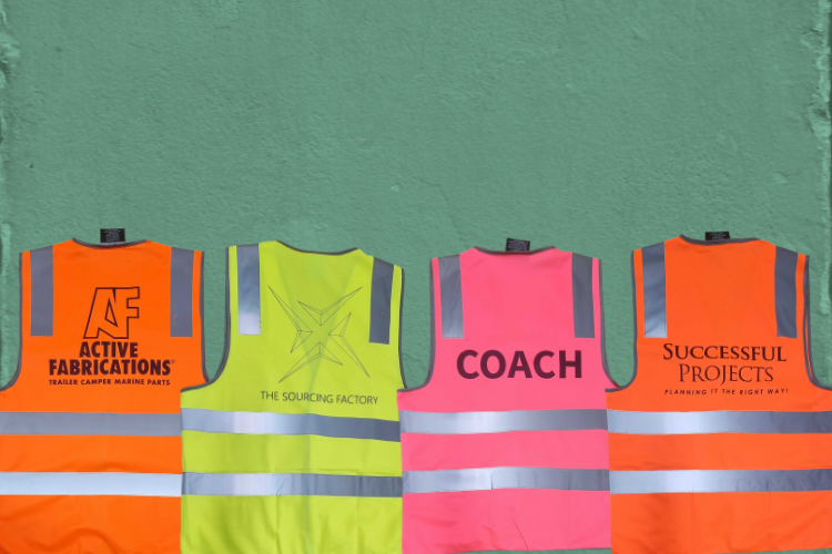 Highlights From The Past Week: Custom made High Vis Day/ Night Vests